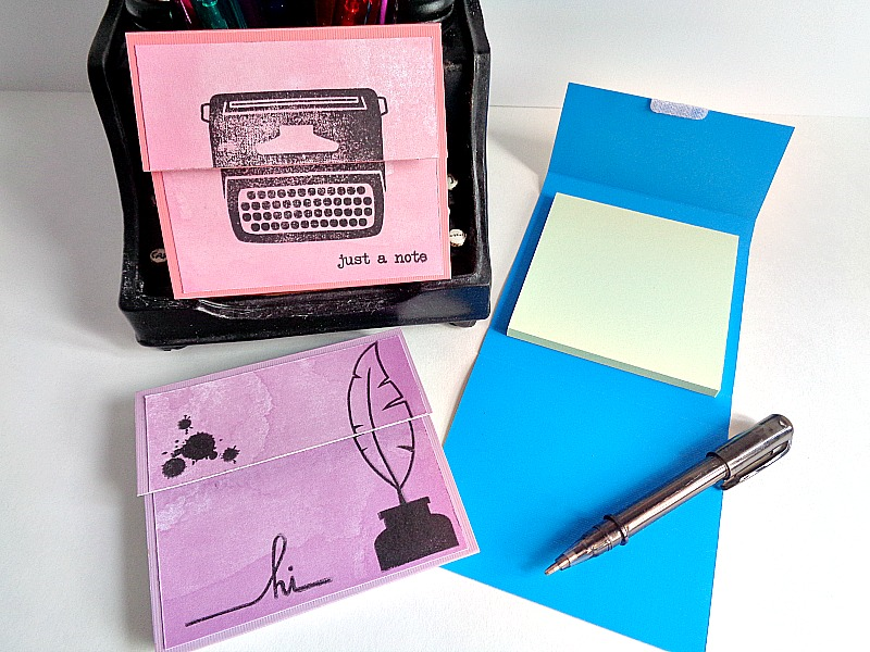 DIY Post it Notes Holder Running With A Glue Gun diy-post-it-notes-holder-running-with-a-glue-gun