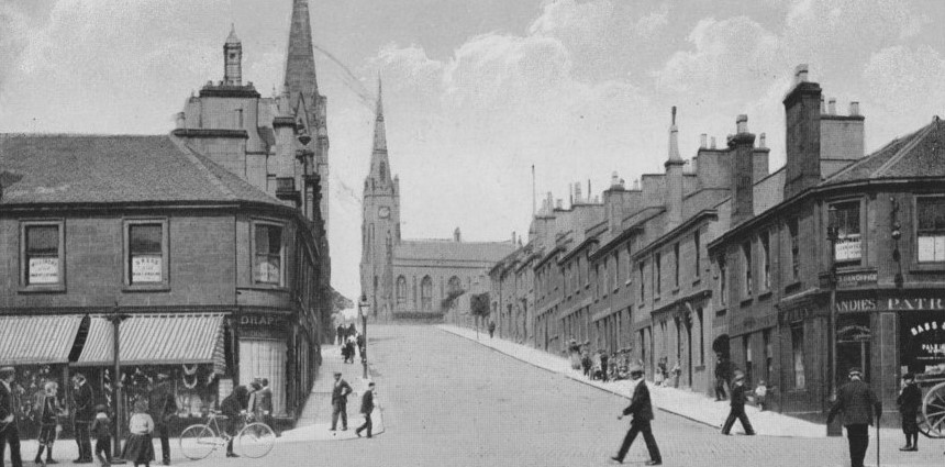 Tour Scotland: Old Photographs Of Coatbridge North Lanarkshire Scotland