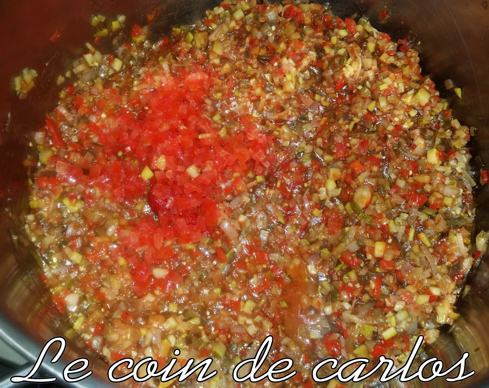 Le coin de Carlos: Mini ratatouille niçoise