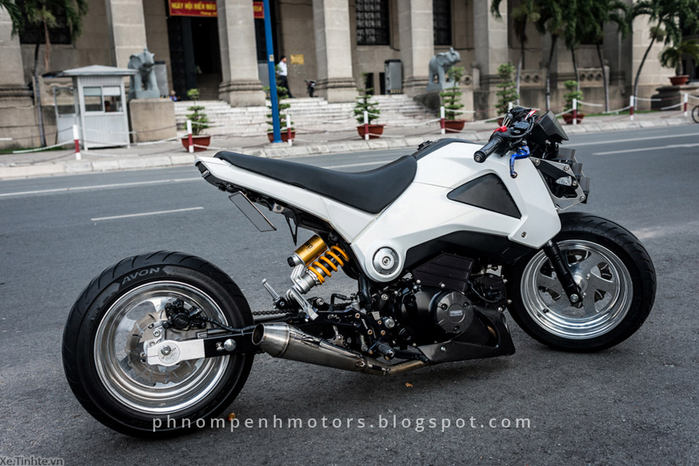 Revolution Honda MSX Custom Modification (ម៉ូតូ MSX ដែលបានចៃ្នហើយ ...