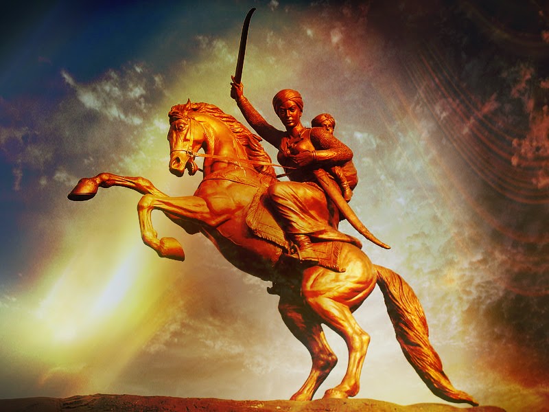 THE QUEEN OF JHANSI - Happy Thoughts