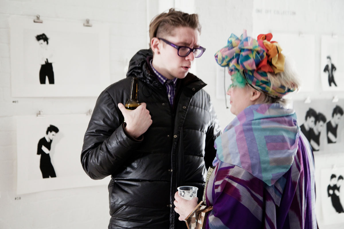 fredbutlerstyle: Weds 27th Feb: LFW AW13 - HALF•TONE BY JEZ TOZER