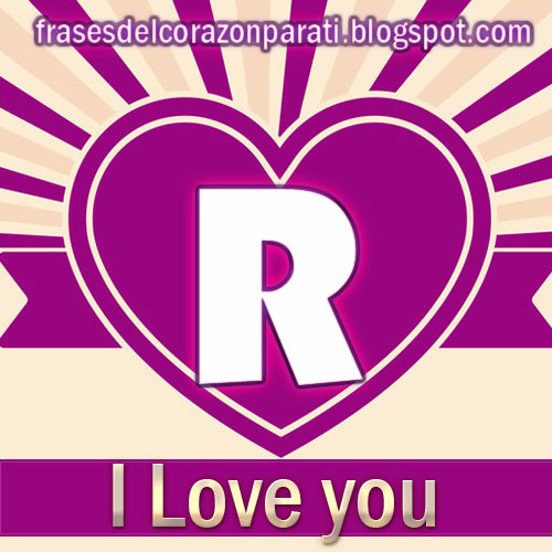 Frases para tu Corazón: Iniciales Bello Corazón Lila(Ver más)