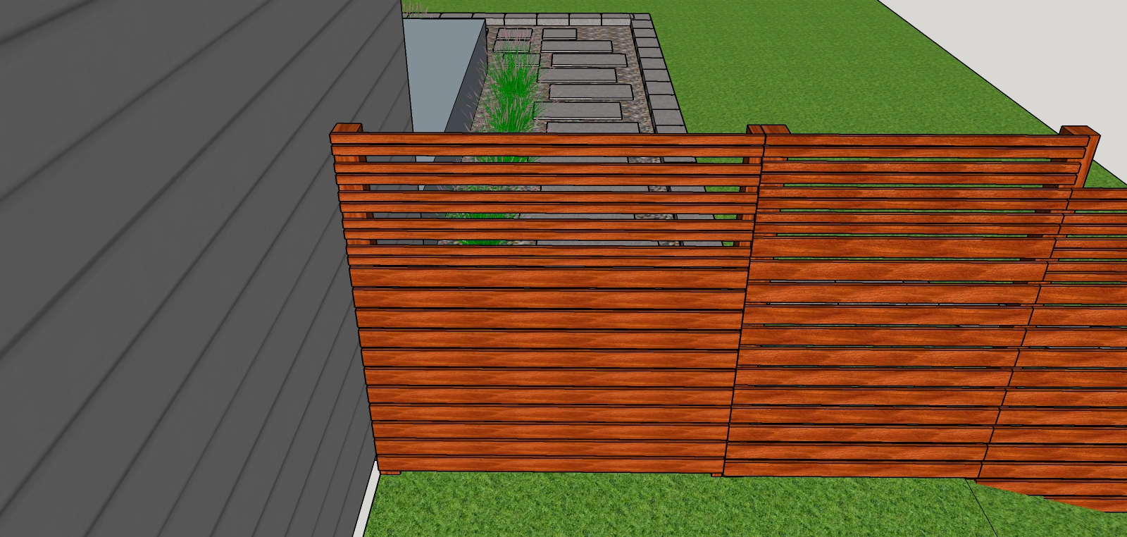 Mid Mod Minot: DIY A Mid Century Modern Cedar Fence