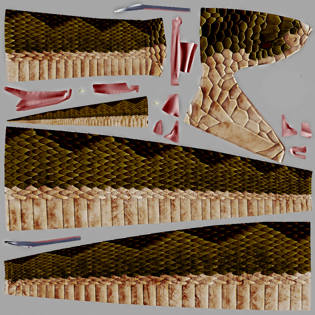 Easy Diffuse Mapping from Normal or Height Maps