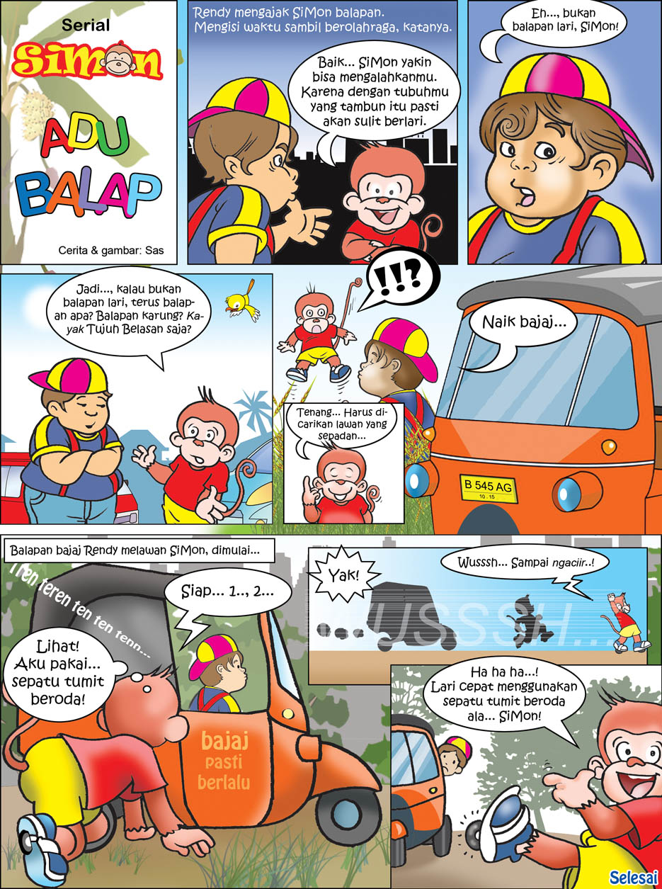 PESAN KARIKATUR MURAH: Komik Anak-anak