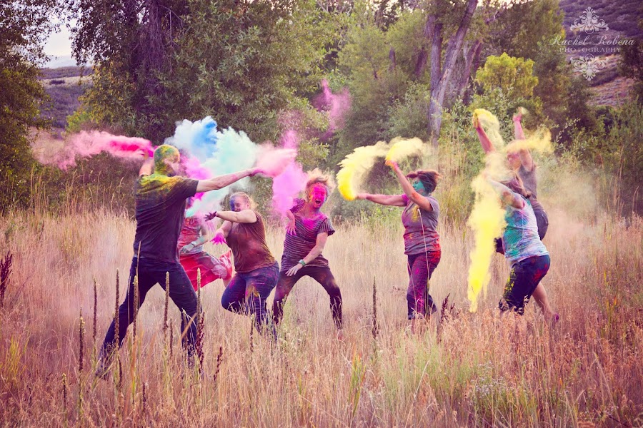 Rachel Robena Photography: Holi Powder War {blast from the past}