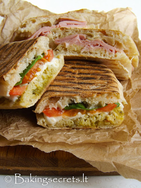 Baking Secrets: Panini sumuštiniai / Paninis in Two Ways