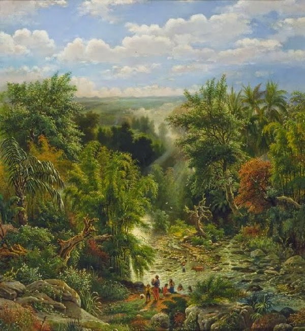 Nasbahry-Paint: M.E.H.R. Van Den Kherkoff (1830-1908), Pelukis