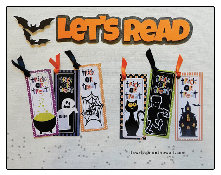 It's Written on the Wall: A Halloween Treat for the Kids-Bookmarks Make ...