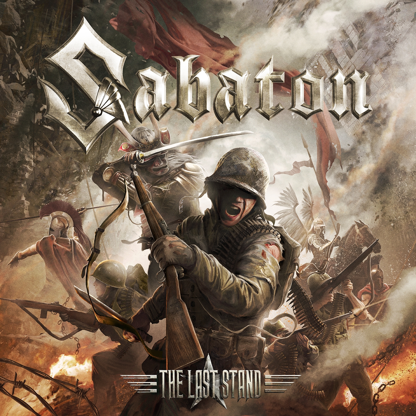 A MÚSICA CONTINUA A MESMA: Sabaton - The Last Stand (2016)