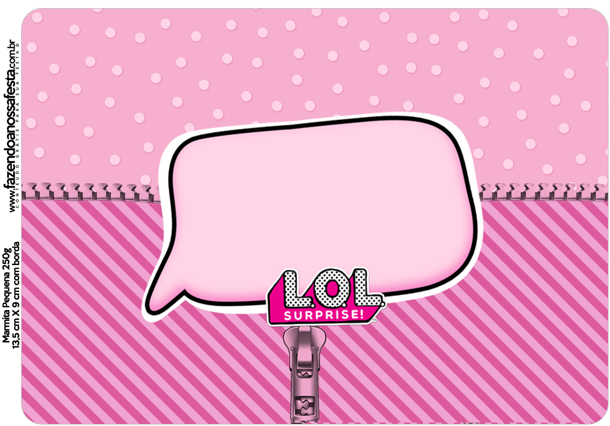 LOL Surprise: Free Printable Candy Bar Labels. - Oh My Fiesta! in english