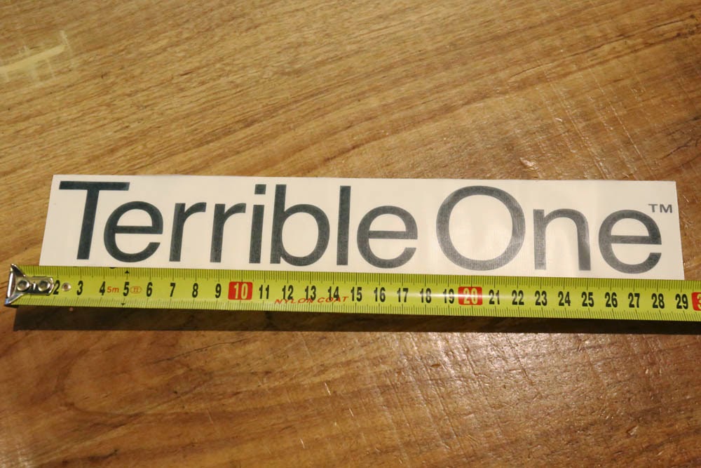 Del Mar BMX: TERRIBLE ONE DIE CUT STICKERS