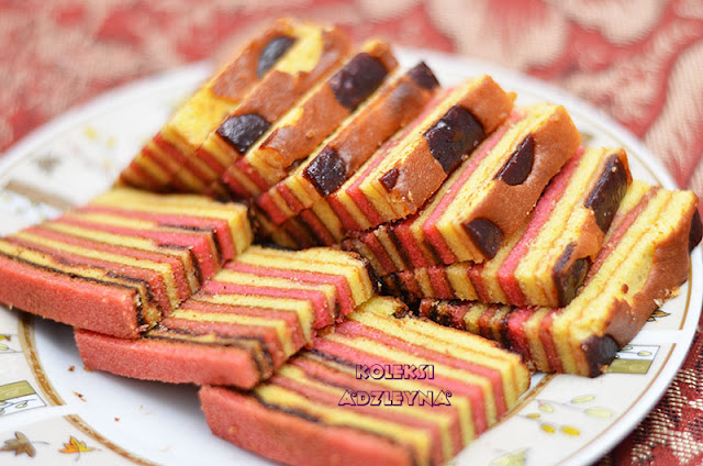Adzleyna Bakery and Craft (ABC): Kek Lapis Coklat Parut & Masam-Manis