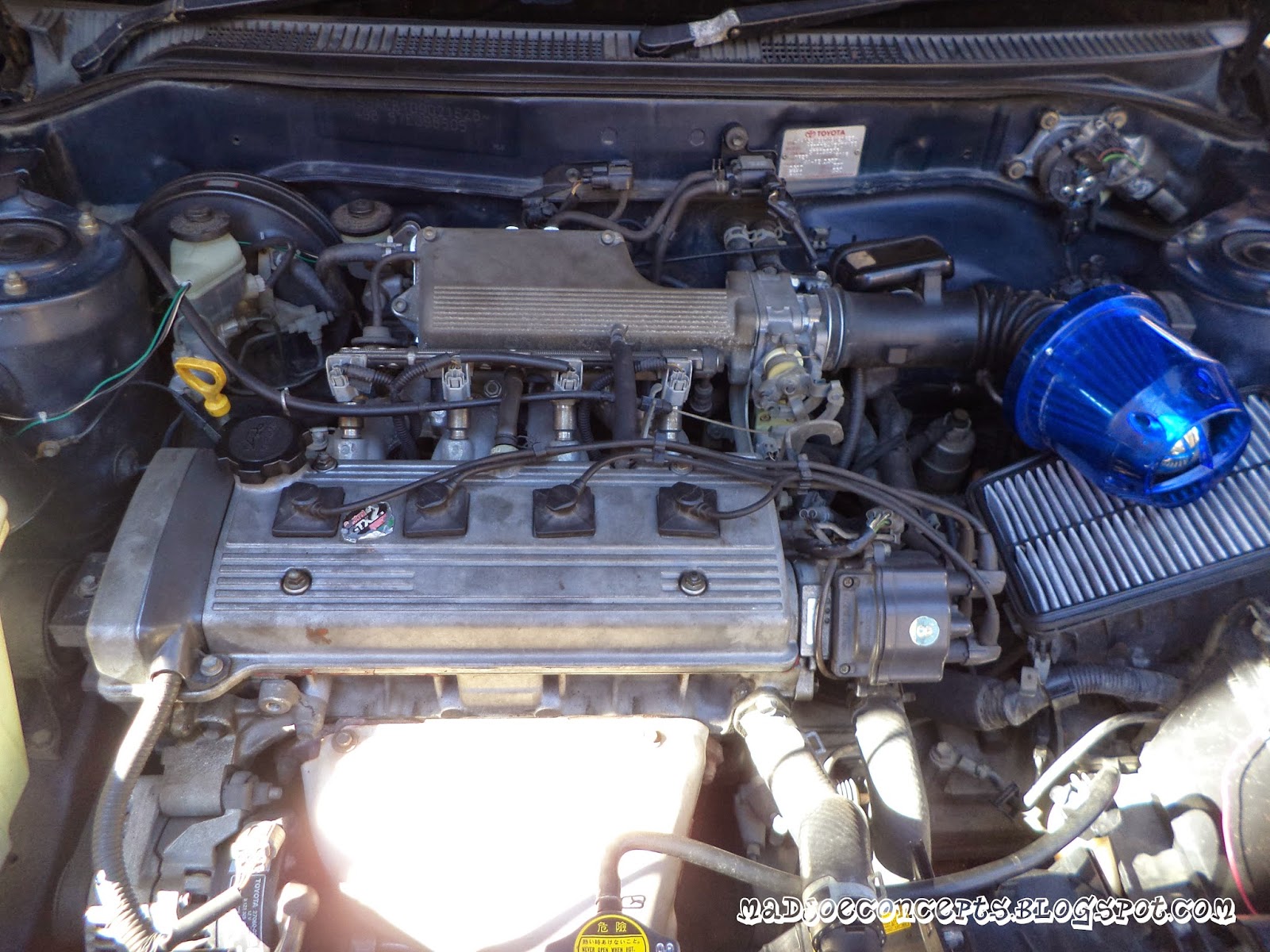 MADJOE CONCEPTS : 4afe tappet/rocker cover respray