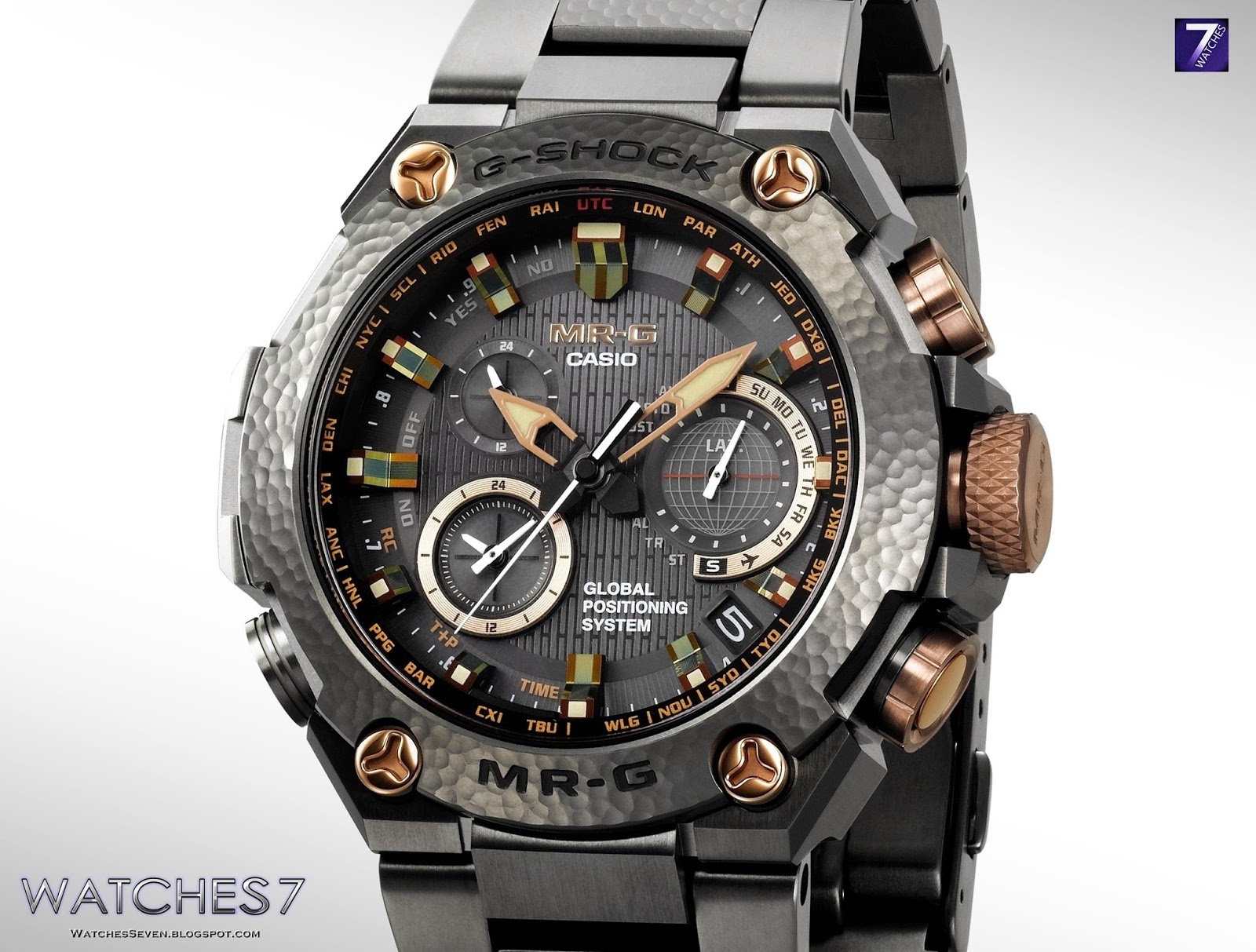 Watches 7: CASIO – G-SHOCK MRG-G1000HT Hammer Tone Edition