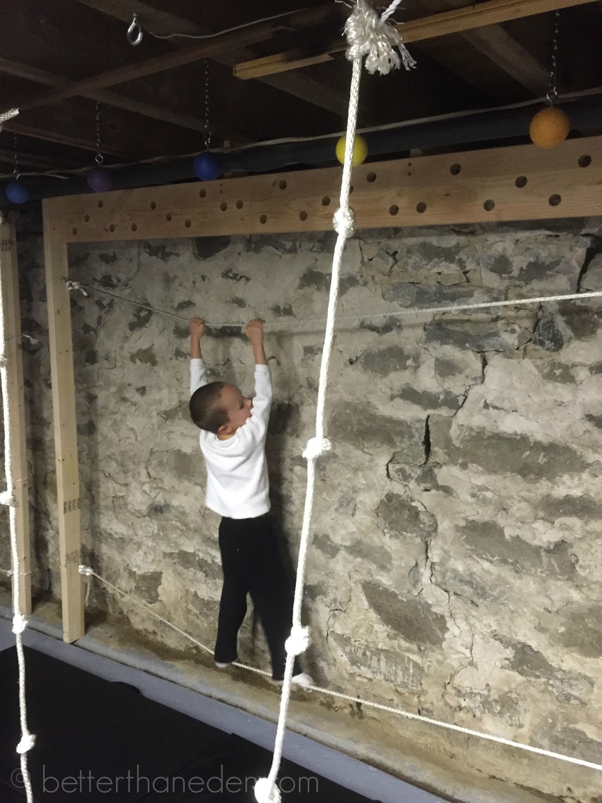 Basement Ninja Warrior Course - Openbasement