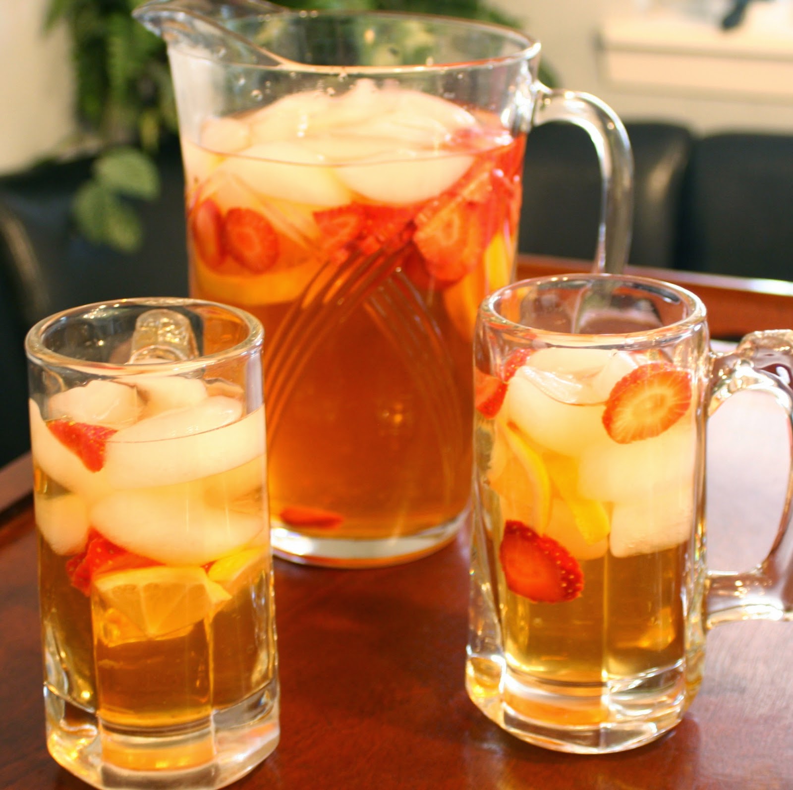 Lemon Berry Iced Tea - Jordan's Easy Entertaining