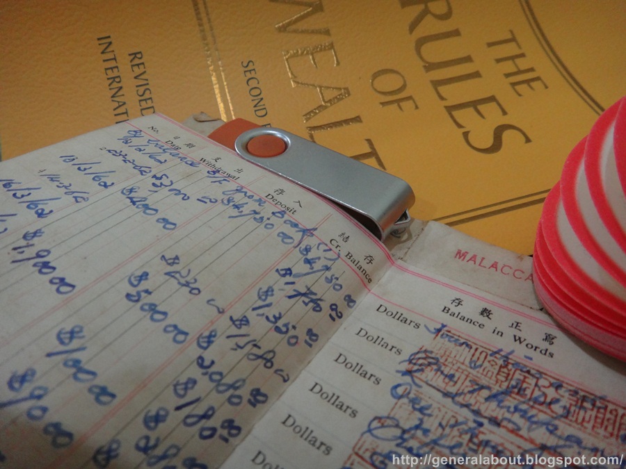 An old Savings Account Pass Book