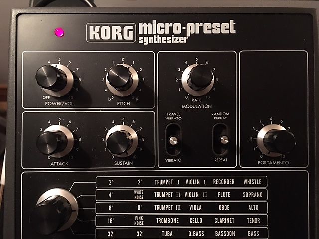 MATRIXSYNTH: Korg Micro Preset M-500 SN 771201