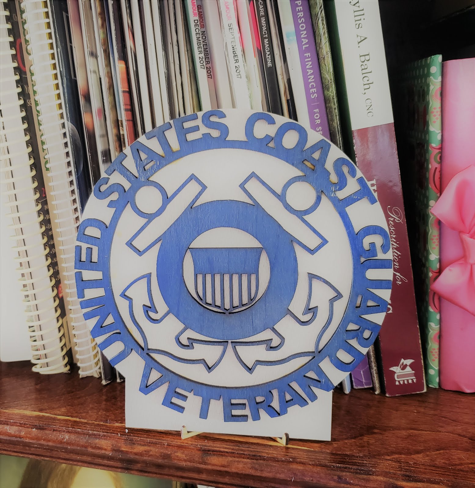 Vortex Engraving: Veteran Plaque