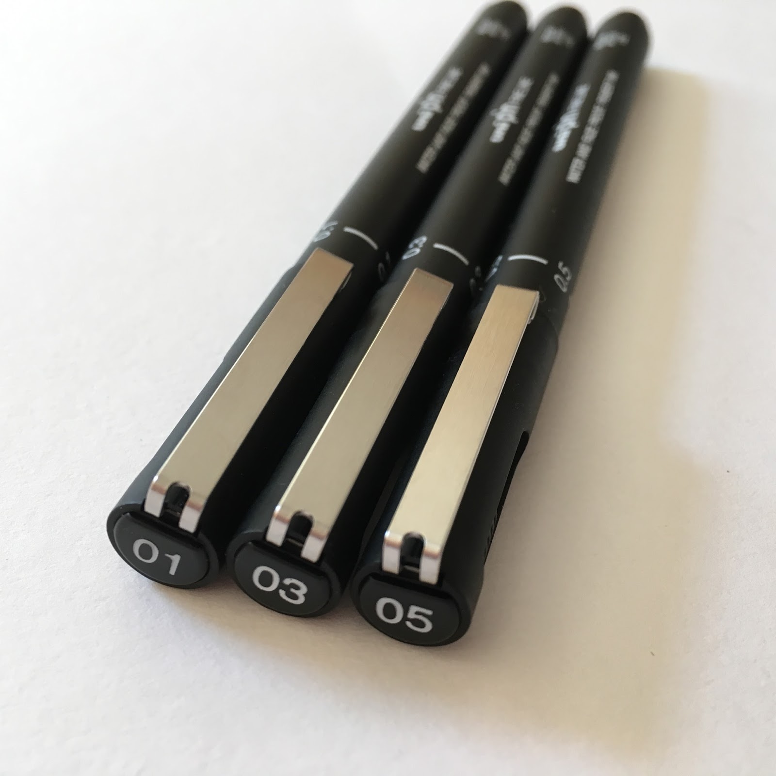 pencil pens and quilt labels / CHARM ABOUT YOU