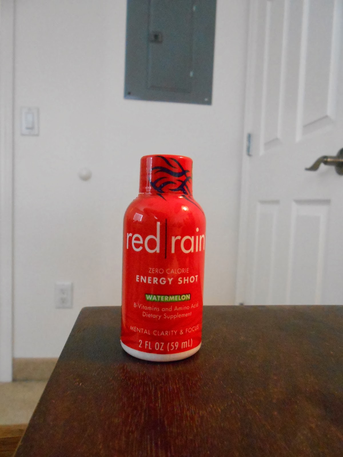 CAFFEINE!: Review for Red Rain Energy Shot--Watermelon