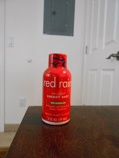 CAFFEINE!: Review for Red Rain Energy Shot--Watermelon