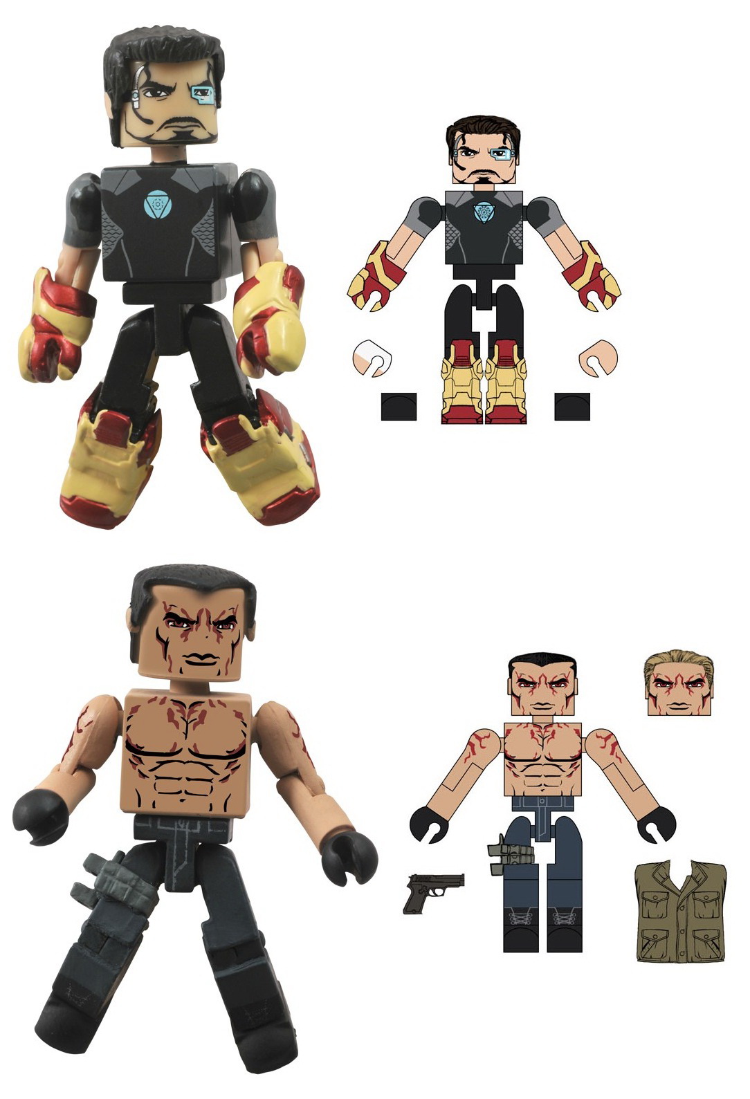 The Fanboy SEO: Suit-Up Tony Stark and Extremis Soldier Iron Man 3 ...