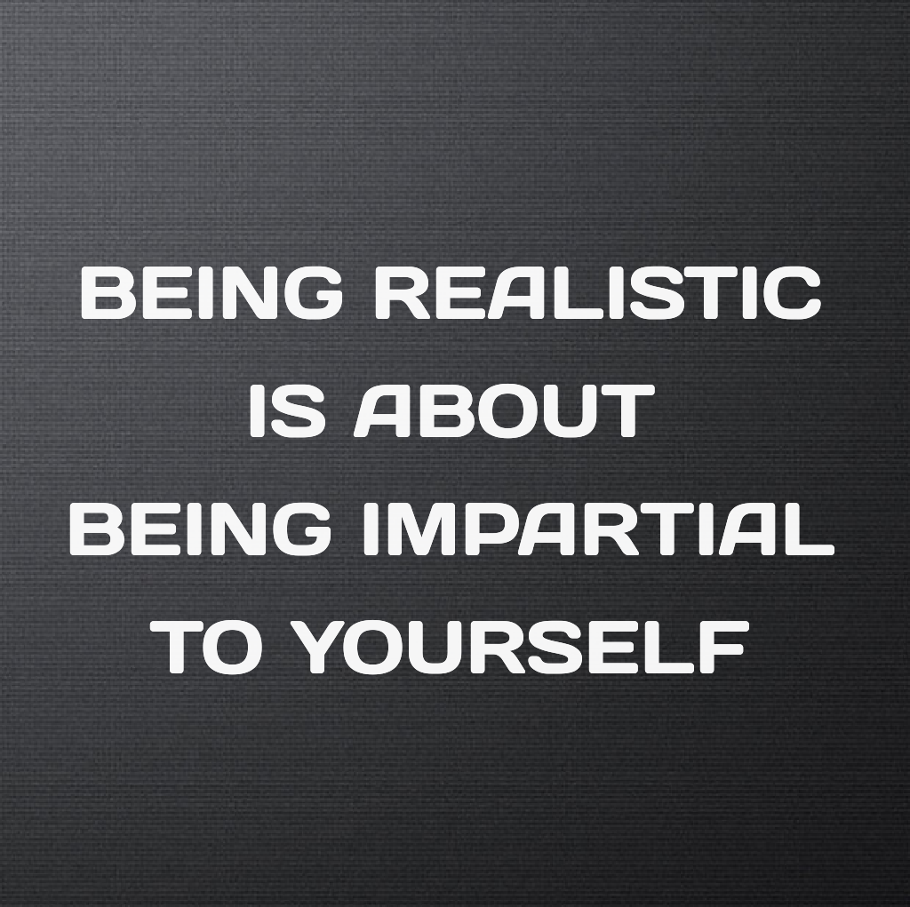 Personality Development Ideas: Be Realistic