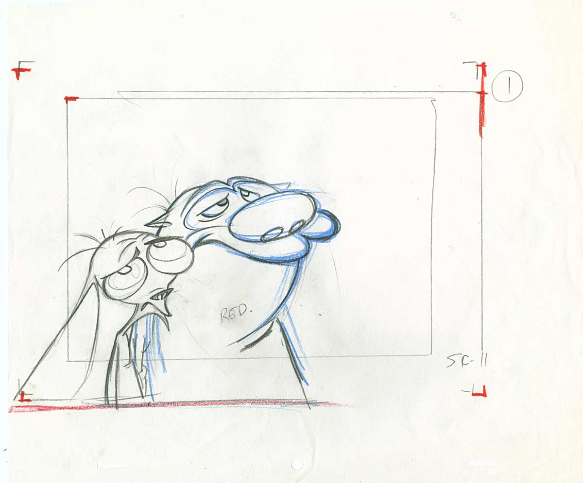 JIM SMITH CARTOONS: Ren & Stimpy Layouts