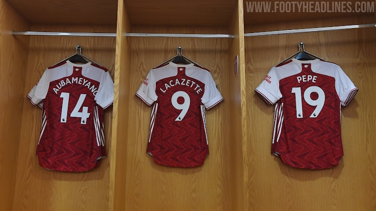 Amazing In All-Red: On Pitch: Arsenal 2020-21 Home Kit - Footy Headlines
