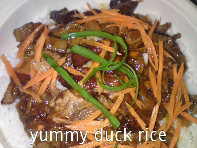 Cooking Pleasure: Makeover Roast Duck Meat Rice
