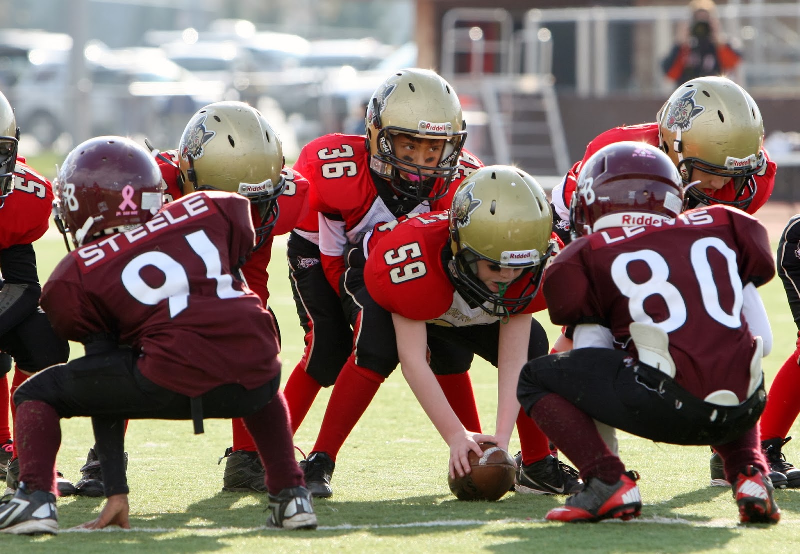 Mark Kodiak Ukena: Youth Football Championship: Lake Villa vs Zion