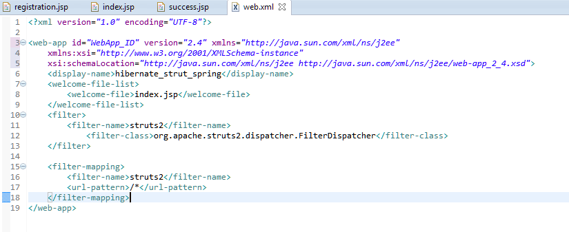 Code Beginners: Struts Spring Hibernate Integration Code Beginners: Struts Spring Hibernate Integration