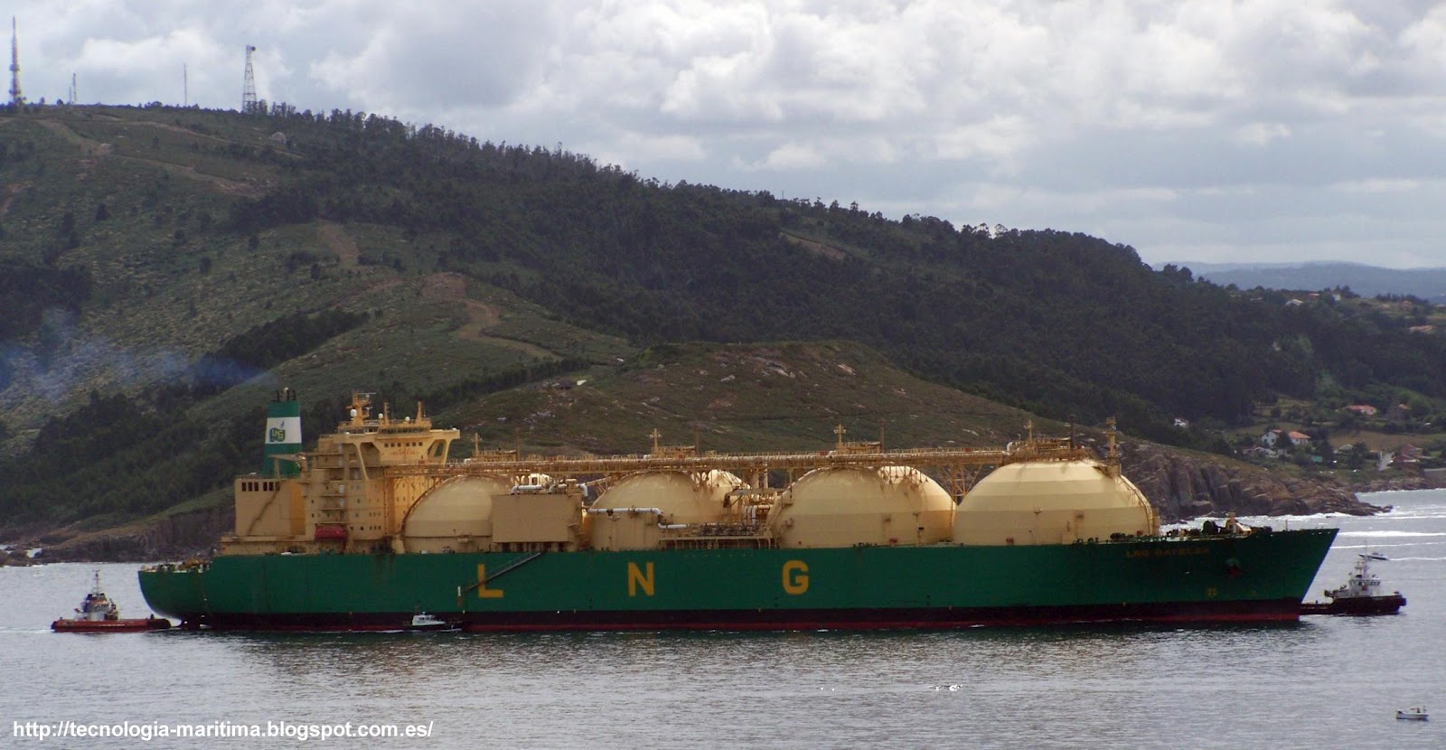 Visiones de Ferrolterra: BUQUE TRANSPORTE DE GAS NATURAL LICUADO ...