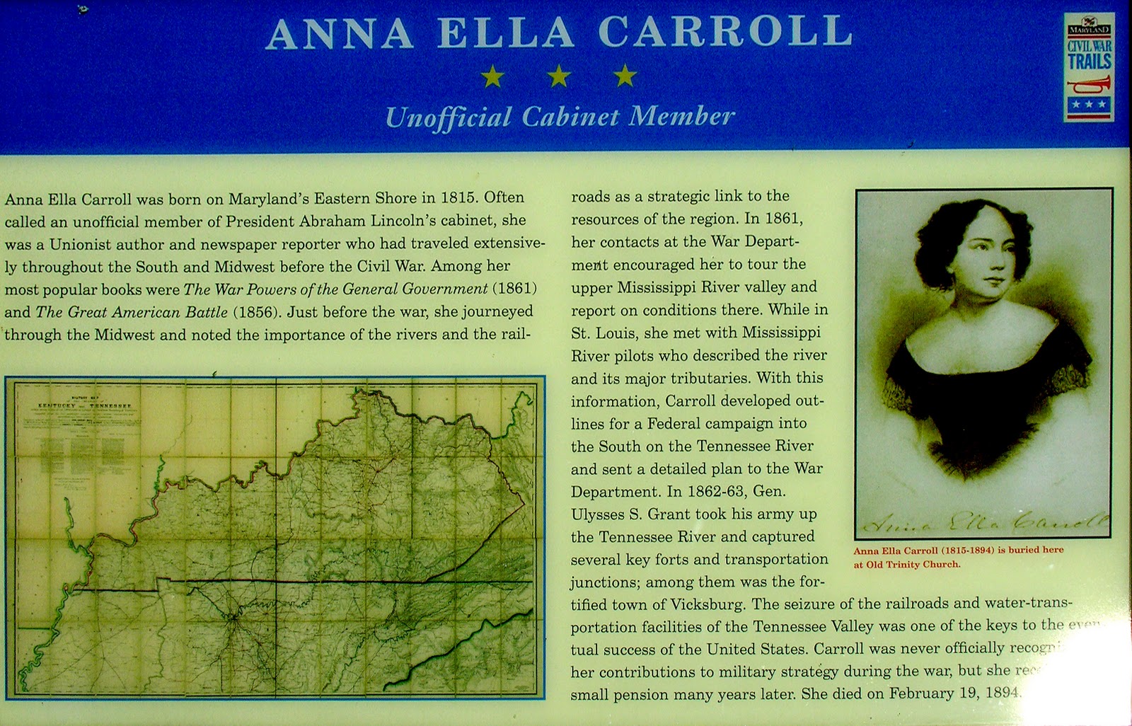 Anna Ella Carroll - Alchetron, The Free Social Encyclopedia