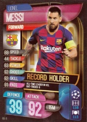 Trading Card Hub.UK: Match Attax Extra 2019-2020 Record Holder Set