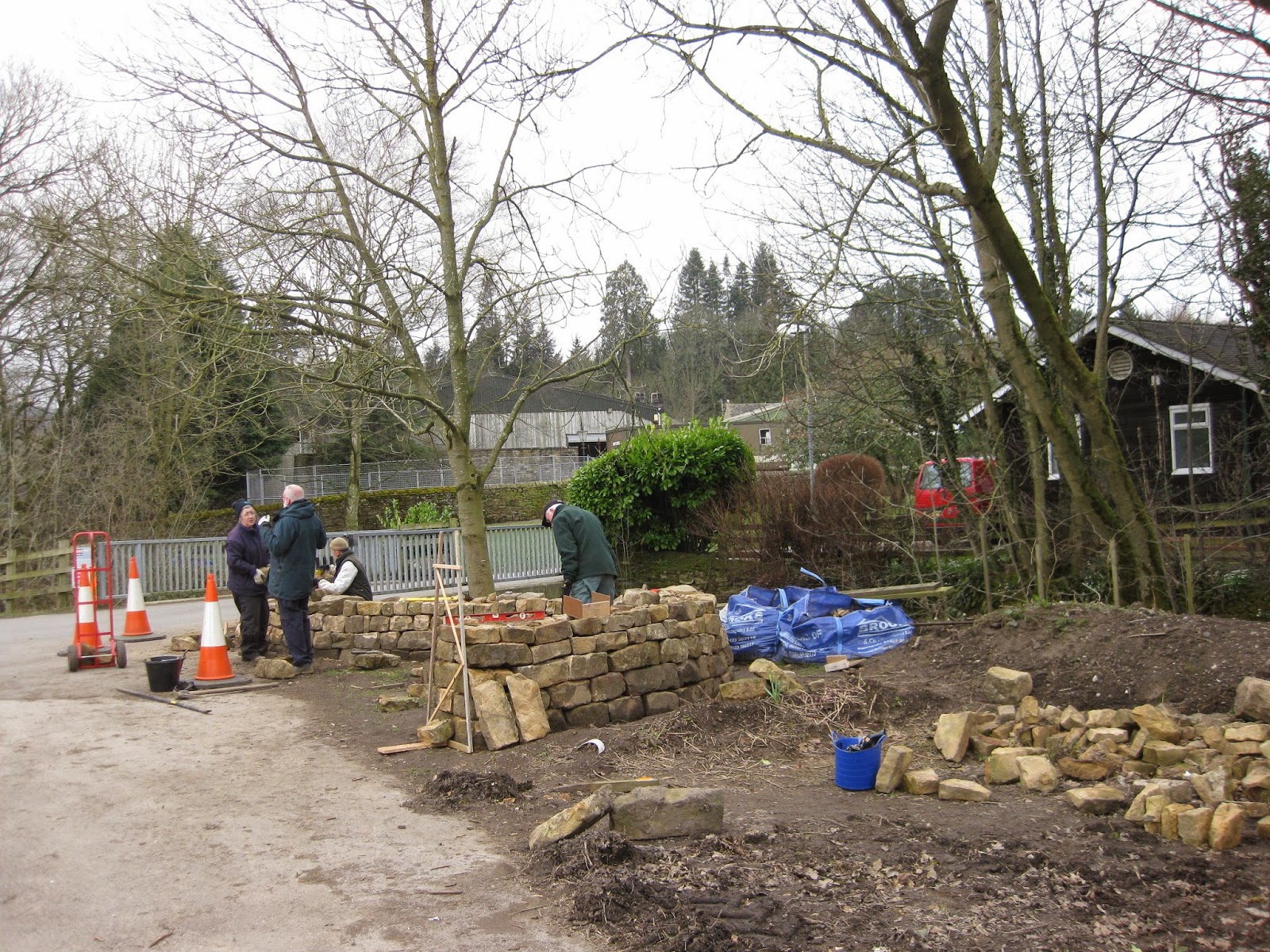 Nidderdale AONB Walling Group: Bewerley Park Outdoor Centre