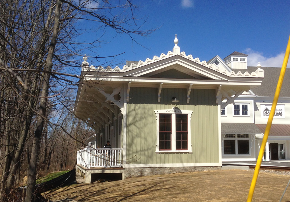 Rich's PedalPoint: Restored (Replica) - Ridgefield, CT Train Station