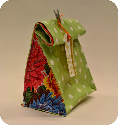 SW Craft Club: Oilcloth Lunch Bag Tutorial