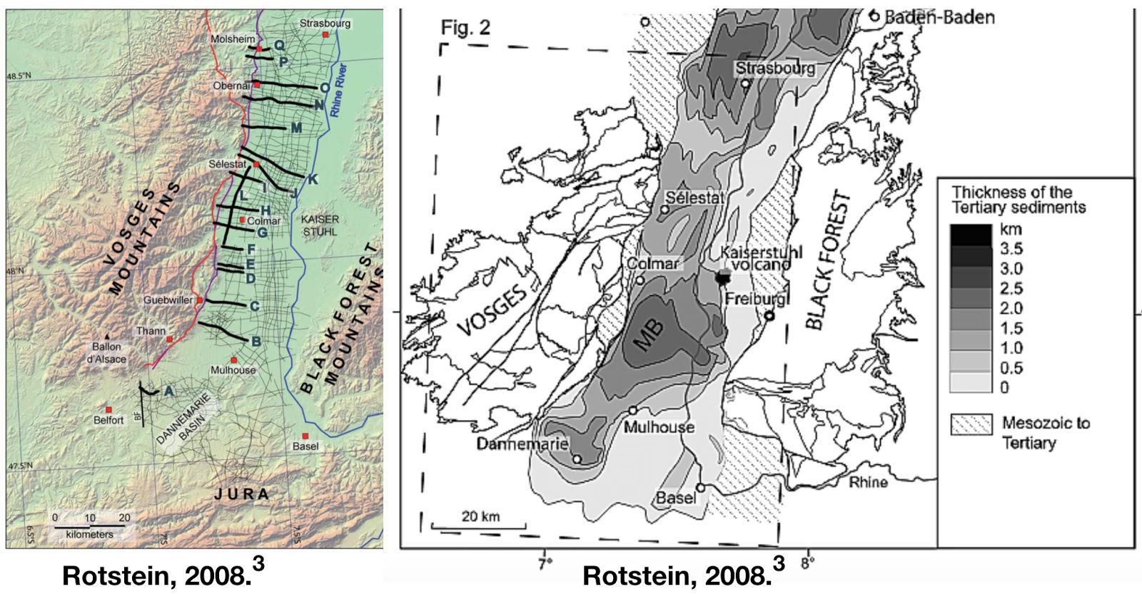 Vosges Mountains Map