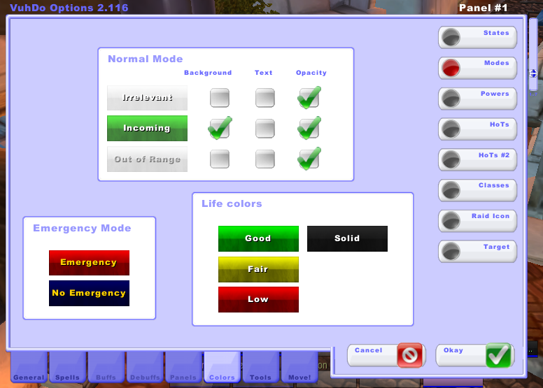 Vuhdo Guide: Vuhdo Setup Walkthrough