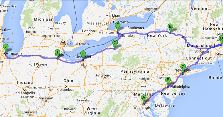 Road Trip to USA: Traversée de Boston à Chicago