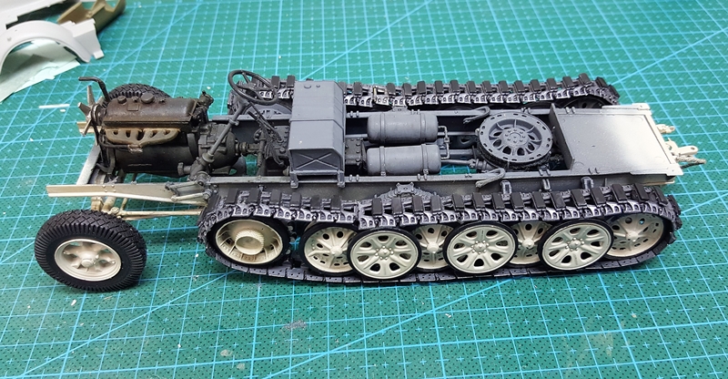 BW Scale Models: Sd.Kfz. 7/1 (early) with Flakvierling 38