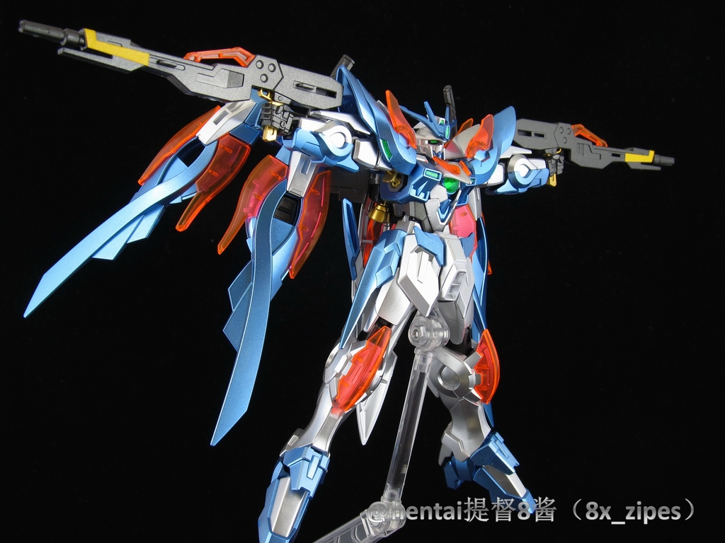 GUNDAM GUY: HGBF 1/144 Wing Gundam Zero Honoo - Painted Build