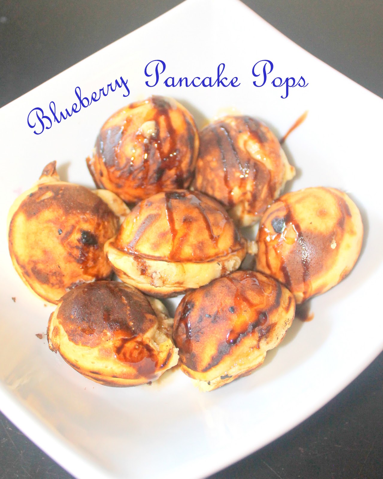 VineelaSiva: Blueberry Pancake Pops
