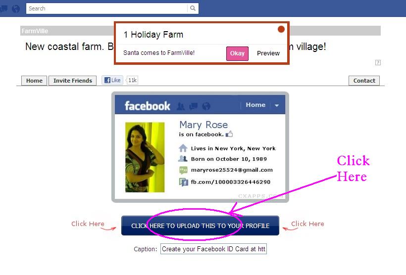Wap Network: How To Make ID Card On Your Facebook Account