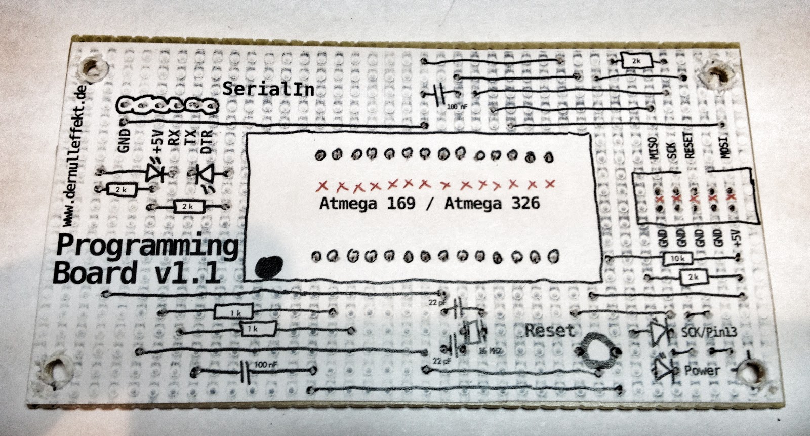 THD Arduino Projekte: Arduino Programmer Board, Teil 2 THD Arduino Projekte: Arduino Programmer Board, Teil 2