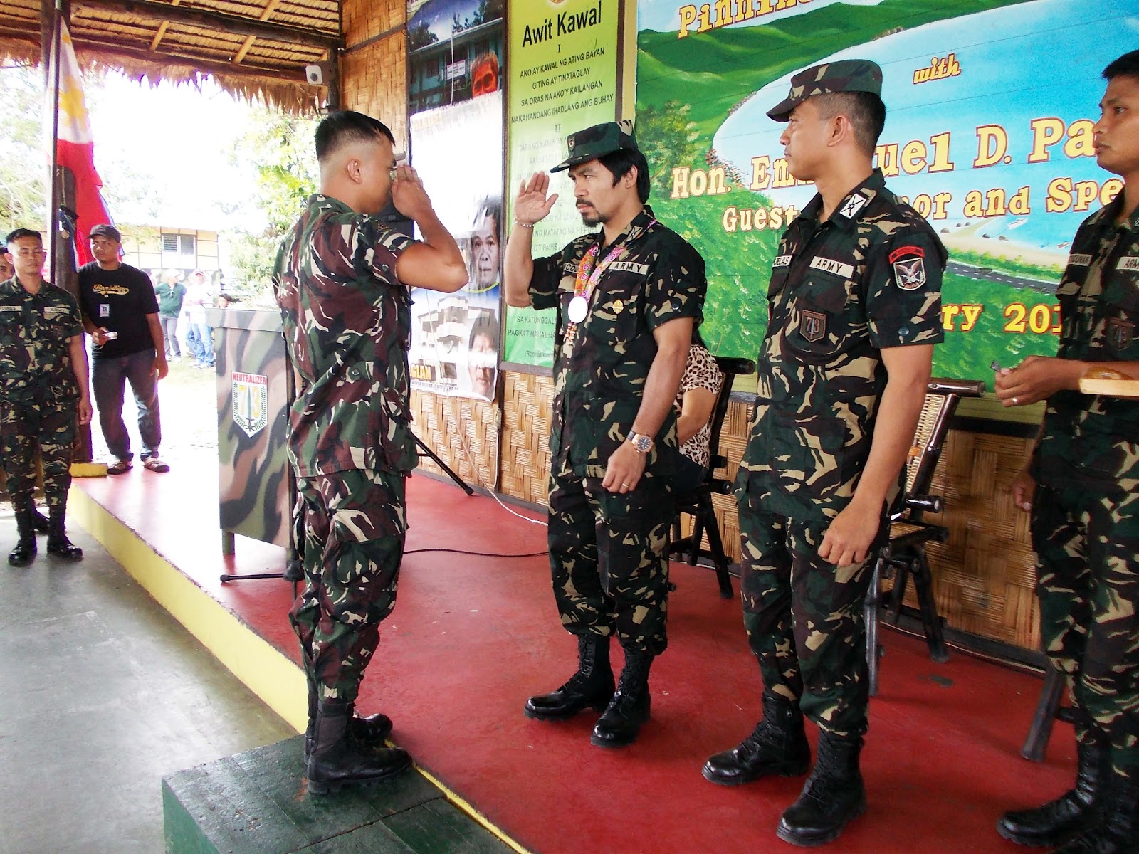 73rd Infantry Battalion, Philippine Army: LTC Paquiao honored 49 Newly ...
